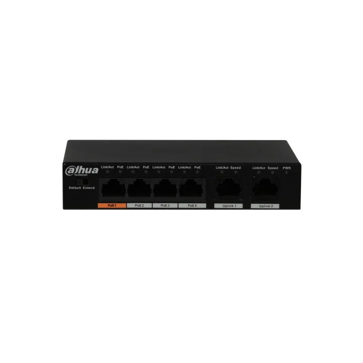 Dahua Switch 4 Port PoE 60 watt PFS30064ET60 | CRK Security
