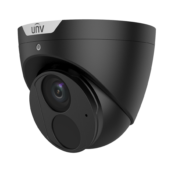 UNV 5MP IP67 IR 2.8mm SS Turret Camera - Black IPC3615SSADF28KB | CRK ...
